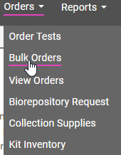 Order Environmental Tests